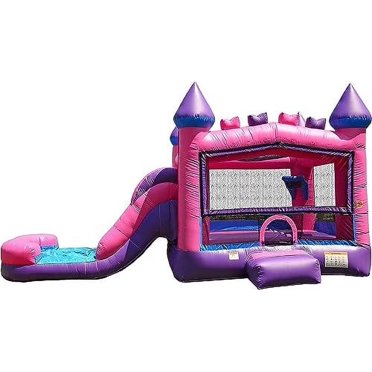 JumpOrange Commercial Grade Inflatable Rocket Titan Dual Lane Bounce ...