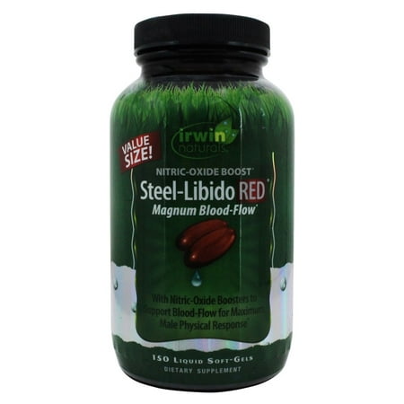 Irwin Naturals - Steel-Libido RED - 150 Softgels | Walmart Canada