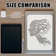 1pc Plastic Hollow Out Drawing Painting Stencils Templates for Painting ...