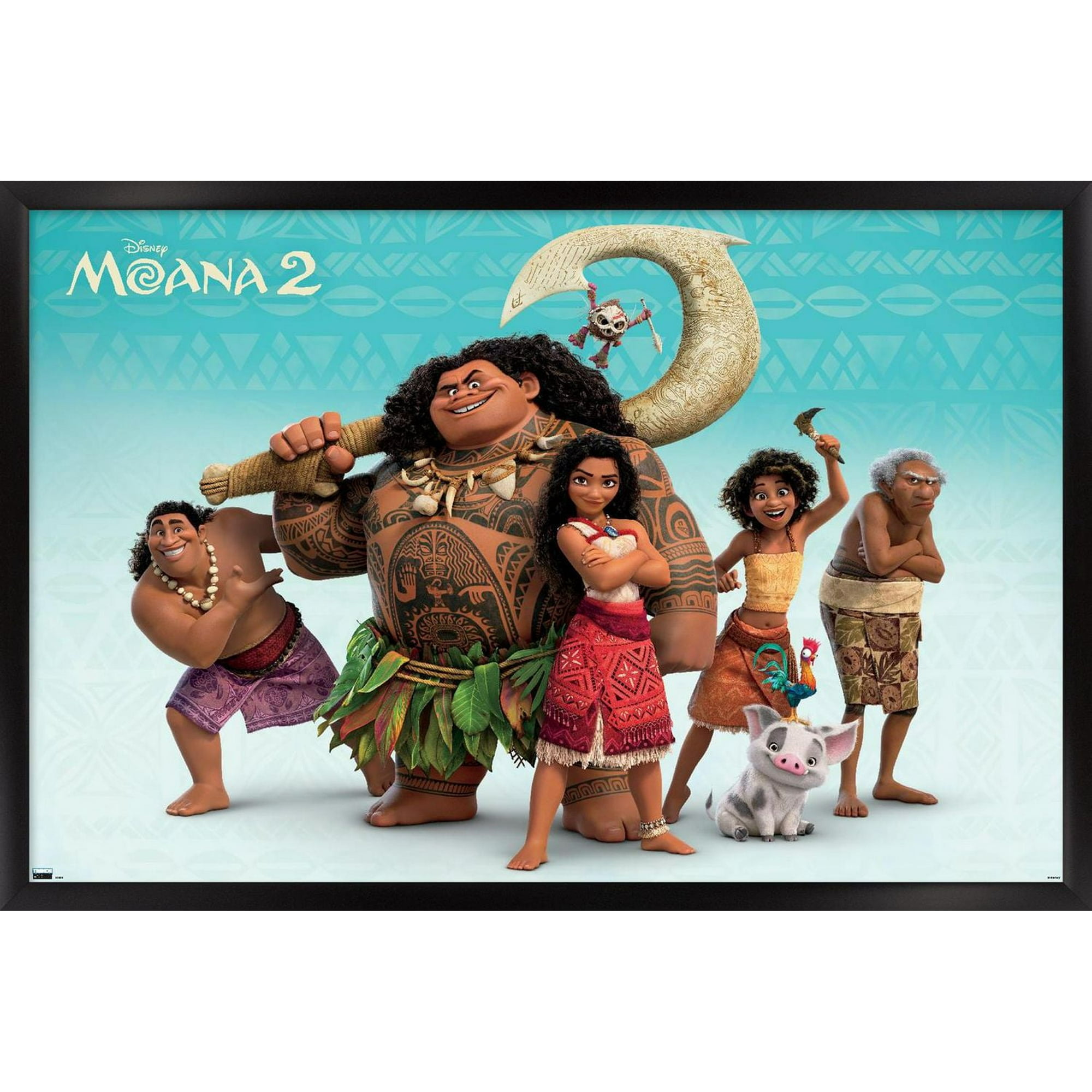 Click here for Trends International Disney Moana 2 - Group Wall P... prices