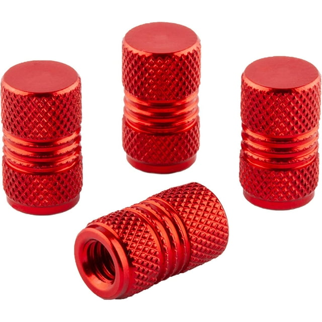 Presta Valve Caps - Anodized Aluminum - Use On Presta/French Valves ...