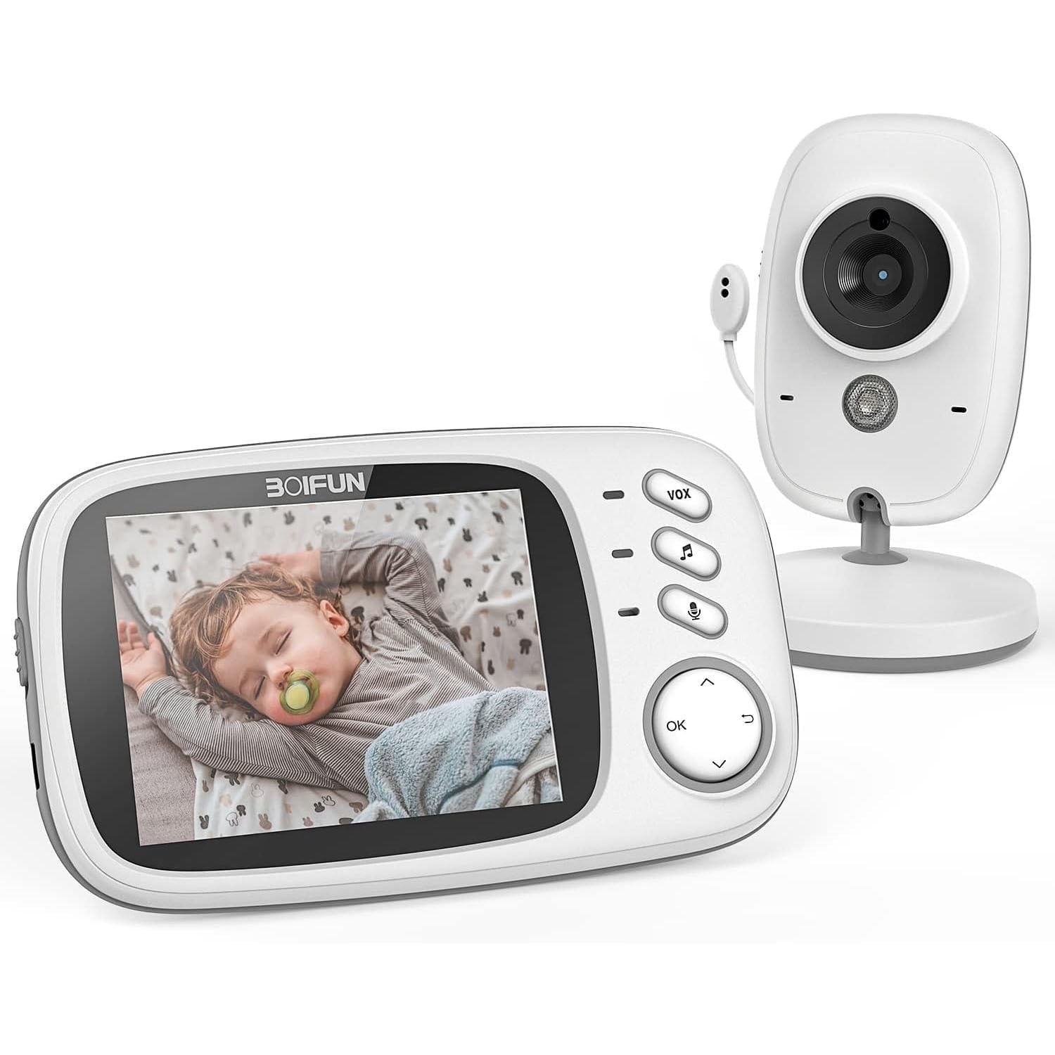 Click here for Boifun Baby Monitor With Camera And Audio  No Wifi... prices