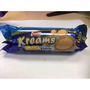 PARLE KREAMS GOLD PINEAPPLE BISCUITS, FLAVOURED SANDWICH BISCUITS ...