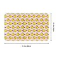 Bathroom Rugs Non Slip Washable - Cartoon Cute Duck Love Pink Kitchen ...