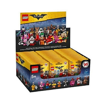 Lego Batman Movie Series Sealed Box, Case of 60 Blind Bags Minifigures ...