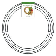 Panacea Wire Wreath Frame, Green, 20" - Walmart.com