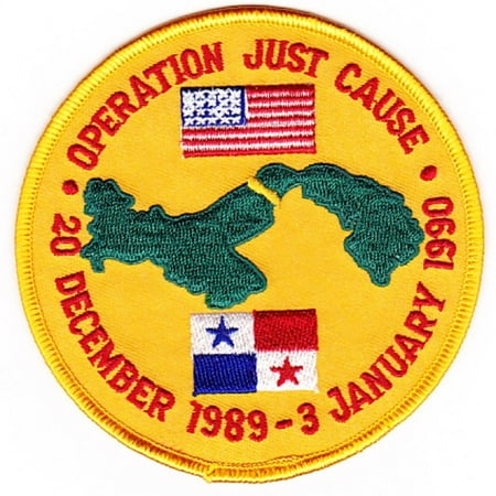 OPERATION JUST CAUSE 1989-1990 PANAMA CONFLICT PATCH NORIEGA - Walmart.com