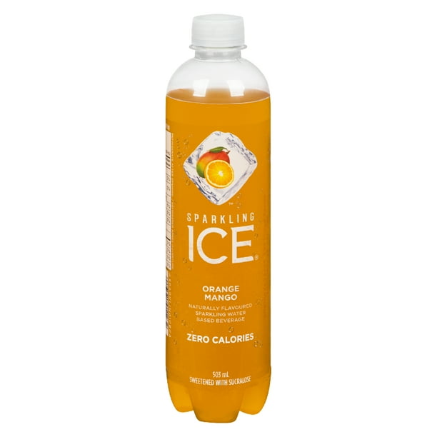 Sparkling Ice Orange Mango 503ml, Sparkling Ice Orange Mango sparkling water based beverage with ...