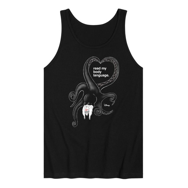 Disney Villains - Read My Body Language Ursula - Men's Jersey Tank Top ...