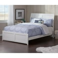 Portland Traditional Bed with Matching Foot Board, Multiple Colors ...