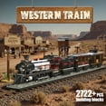 Train Building Set, Steam Locomotive with Track, Steam Train Display ...