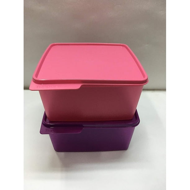 TUPP IND Tupperware Plastic Containers, 2.5 liters, (Set of 2 ...