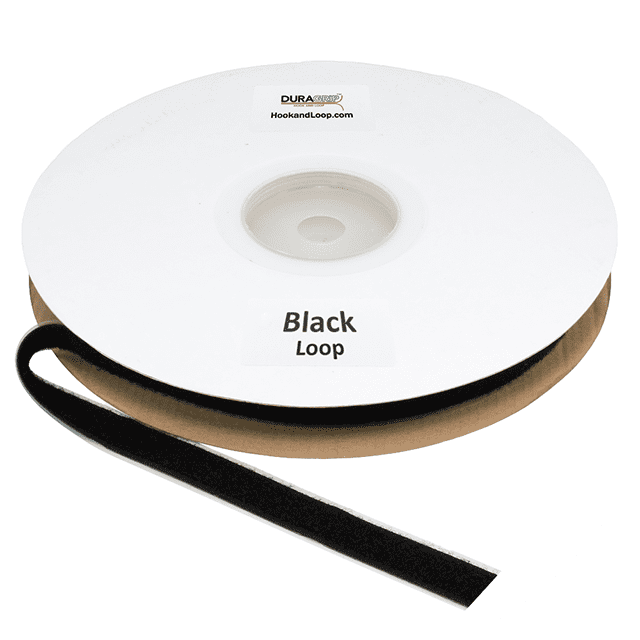 DuraGrip® Brand - 3/4" Black Loop Peel & Stick - Rubber - Walmart.com