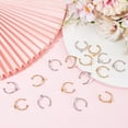 20Pcs 2 Colors 304 Stainless Steel Open Cuff Ring Components Pad Ring ...