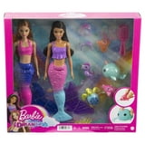 Barbie Mermaid Dolls Toys Set with Styling Accessories & 4 Water ...