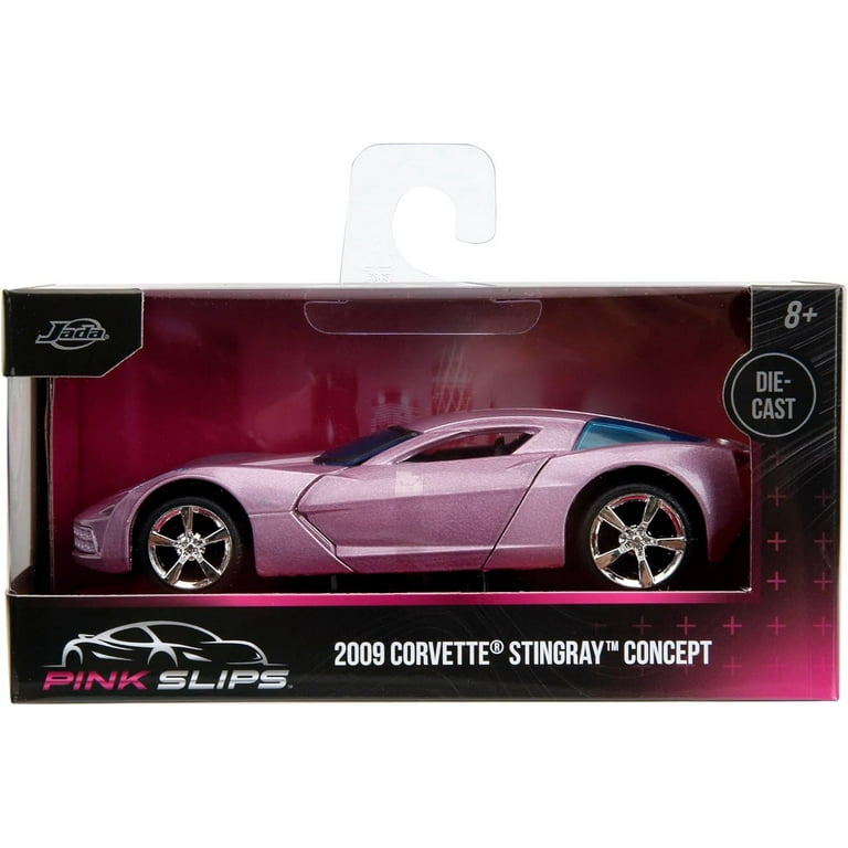 Pink Slips 1:32 W2 2009 Chevy Corvette Stingray Concept Die Pink Slips 1:32 W2 2009 Chevy Corvette Stingray Concept Die