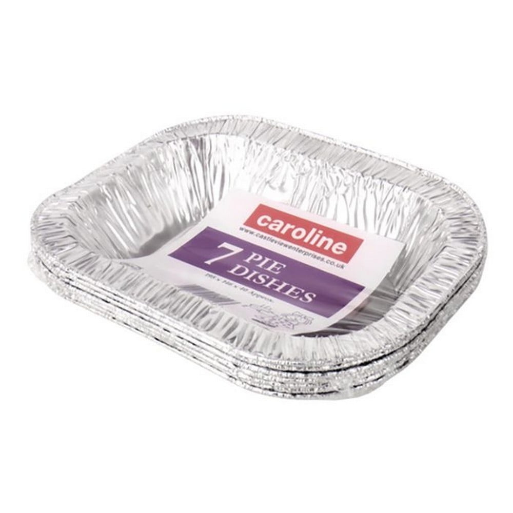 Caroline Rectangle Foil Pie Dish (Pack of 6) - Walmart.com
