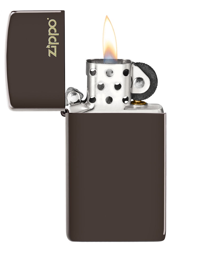 Lit Zippo