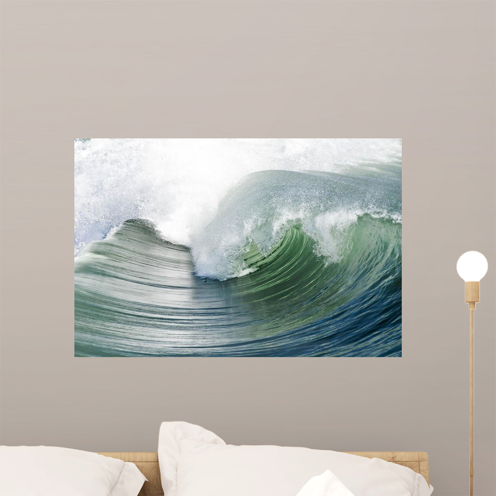 Big Ocean Wave Wall Mural by Wallmonkeys Peel and Stick Graphic (24 in ...