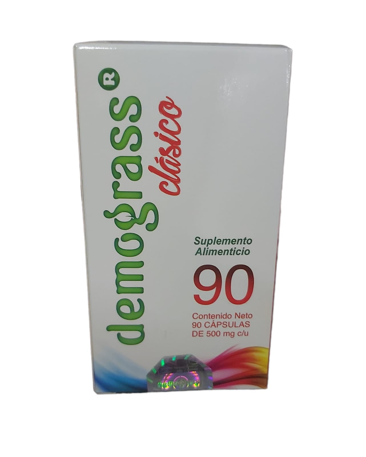 Demograss Clasico 90 caps 500 mg c/u Demograss Caja | Walmart en línea
