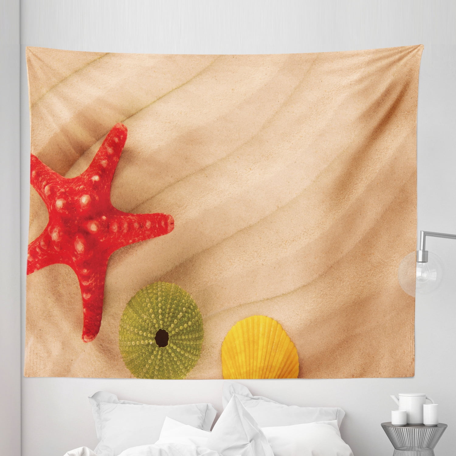 Colorful Tapestry, Sea Shells on Beach Caribbean Exotic Coastline ...