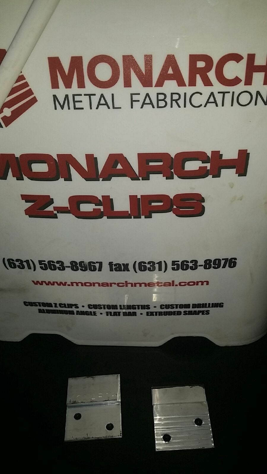 (50) MONARCH 2" Z-CLIPS MF625-1-1/2 HEAVY DUTY ( INCLUDES 50 CLIPS / 25 ...