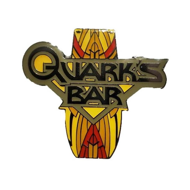 Star Trek Deep Space Nine Quarks Bar 1.5 Inches Tall Enamel Metal Pin ...