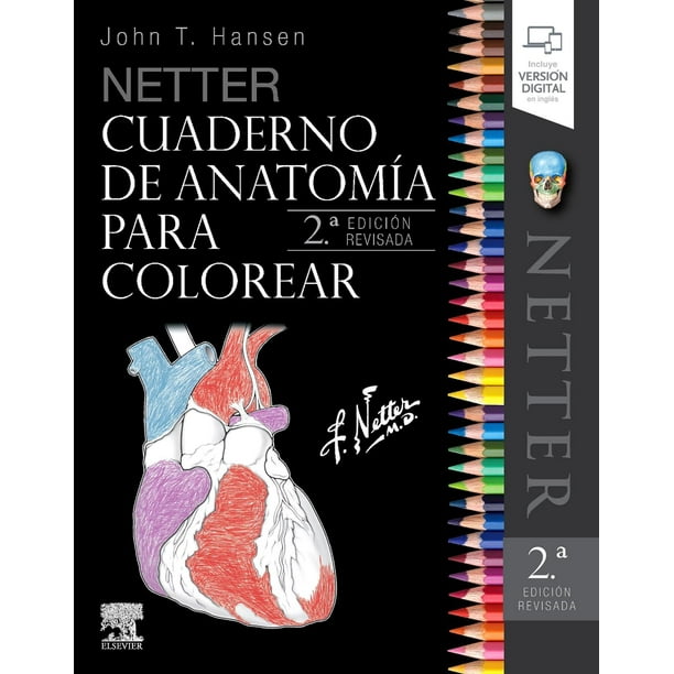 Netter Cuaderno de Anatomía para Colorear 2da Edición Elsevier ...