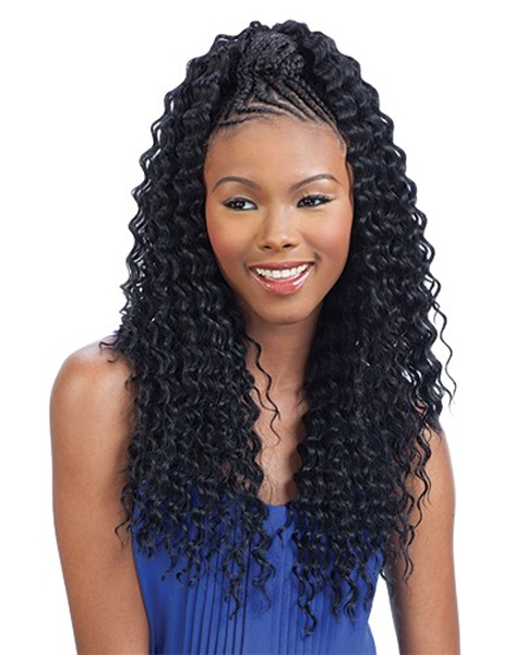 aruba curl braid 20" (tp1b/33) - freetress synthetic braiding hair ...