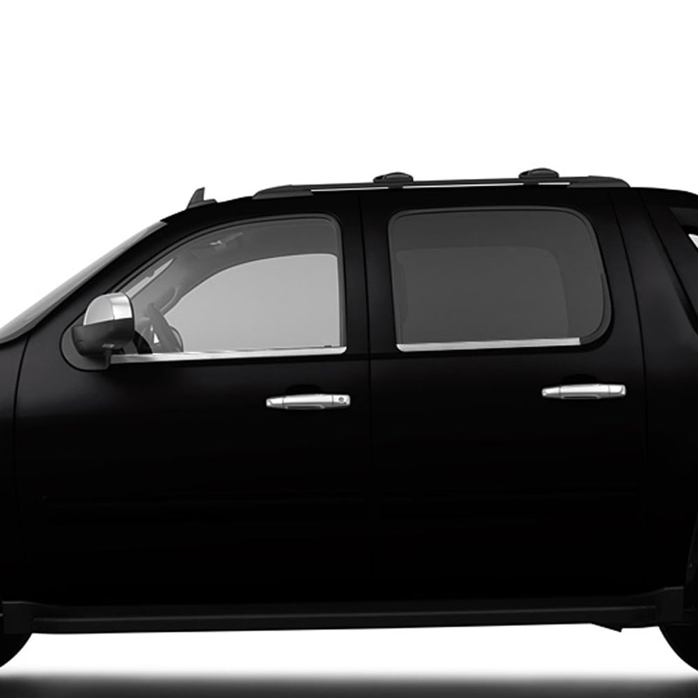 Window Sill Trim for 2007-2014 Chevy Avalanche (Stainless Steel 4pc ...