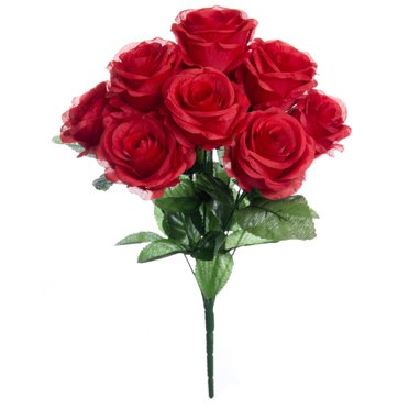 12 Pack: Dark Red Princess Rose by Ashland® - Walmart.com