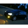 2pcs 9005 LED White Yellow Dual-color Switchback Fog Light Bulbs For VW ...