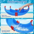 JoyStone Kids Outdoor Water Table Toys, 50PCS DIY Mini Water Park ...