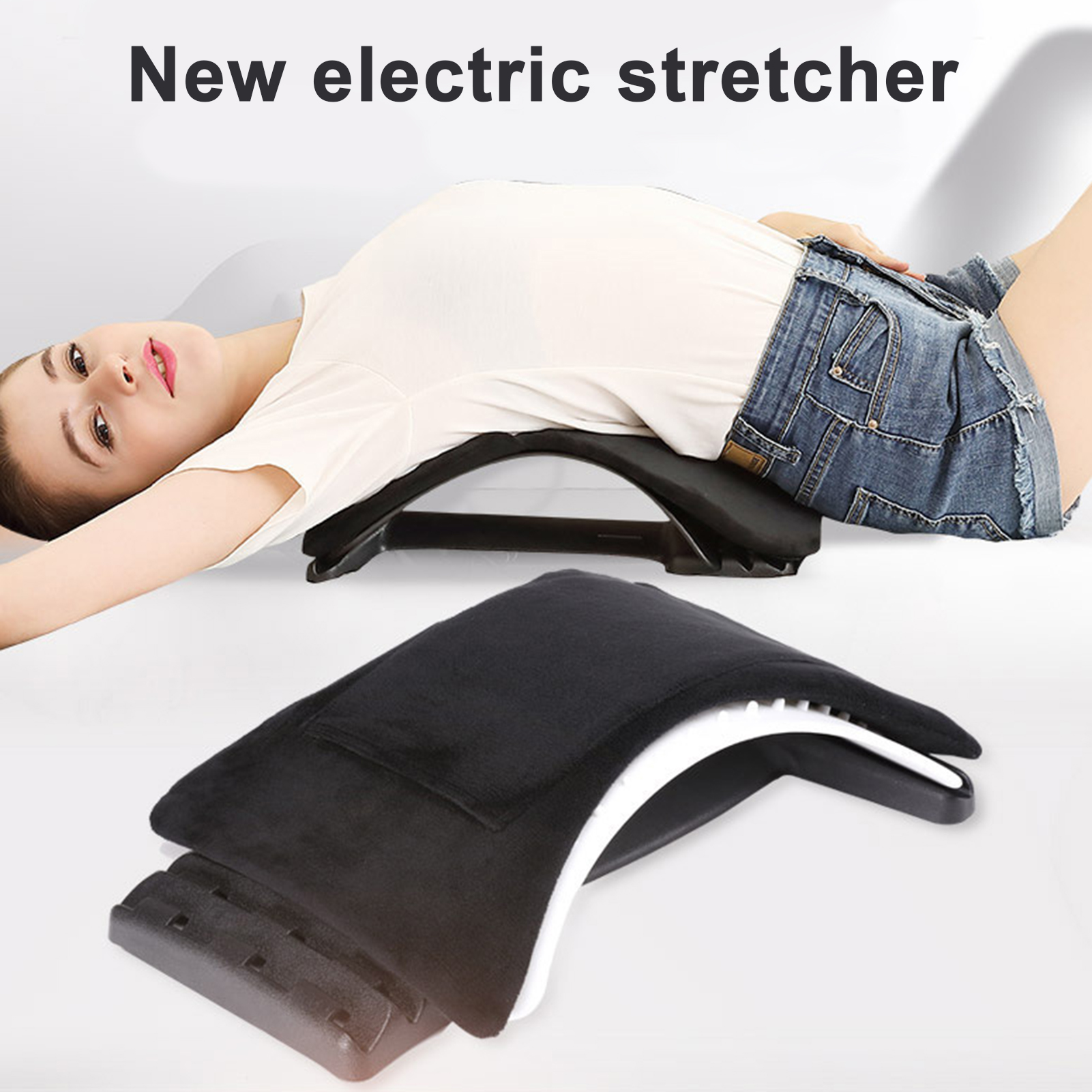 SPRING PARK US Plug Heating Mat Waist Back Massager Back Relieve ...