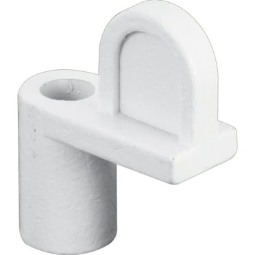 Traverse Rod Slides Curtain Replacement White Plastic Snap-in ...