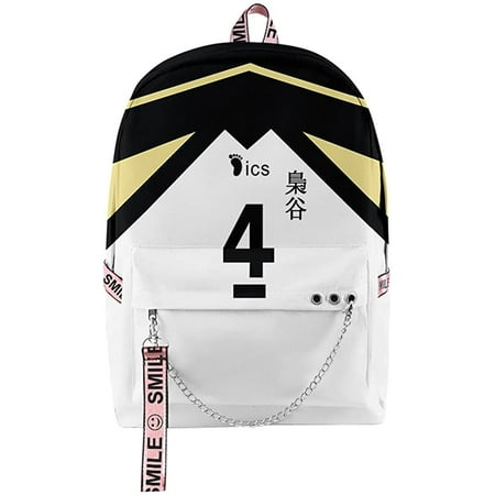 17" Anime Haikyuu Backpack for School Teens Boys Girls Karasuno High ...