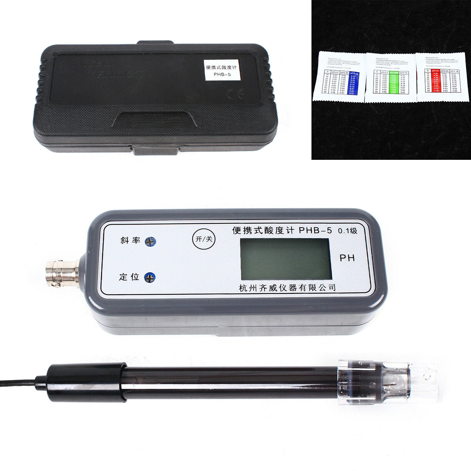 PH Meter Digital PH Meter LCD Tester Hydroponics Industrial Water ...