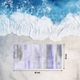 Beach Towel Abstract Graffiti Bath Pool Towels Purple Art Painting ...