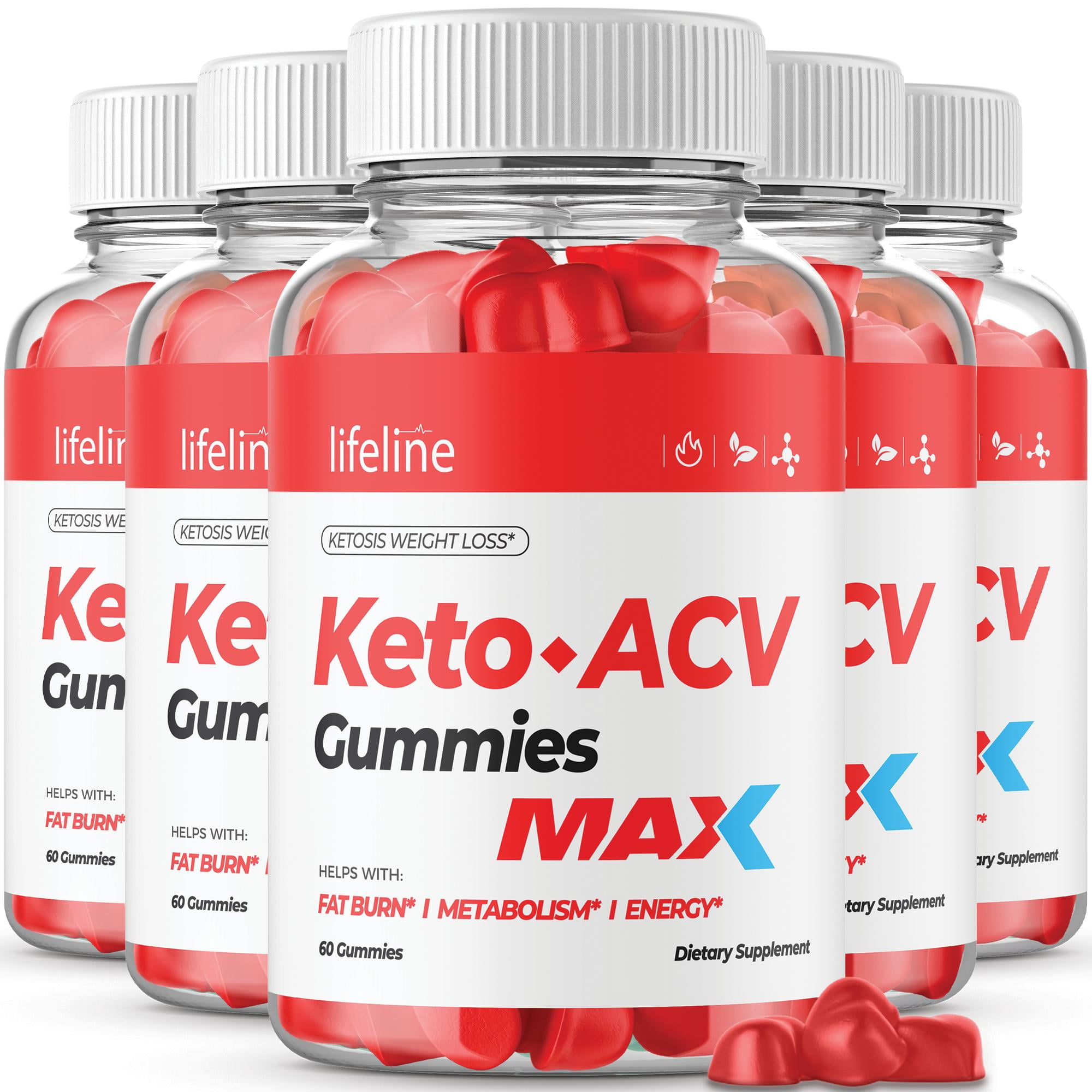 (5 Pack) Lifeline Max Keto Gummies - Official Formula - Lifeline Max ...