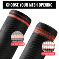 SEALTECH Heavy Duty Safety Debris Netting Rolls - Fire Retardant,1/4 ...