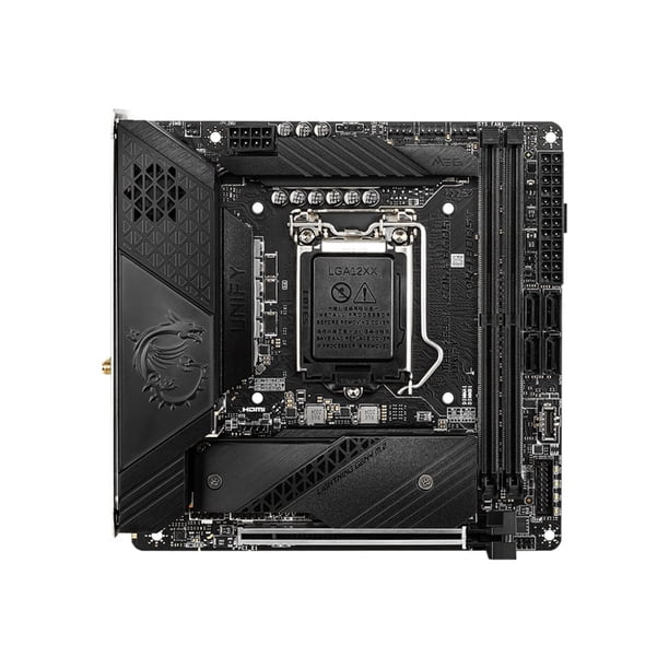 MSI MEG Z590I UNIFY - Motherboard - mini ITX - LGA1200 Socket - Z590 ...