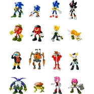 J&G Sonic the Hedgehog Mini Action Figures 2.3 Inches Tall, Pack of 12 ...