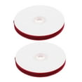 LOLIPPYY Dark Red Velvet Ribbon for Wrapping Floral Bouquets and ...