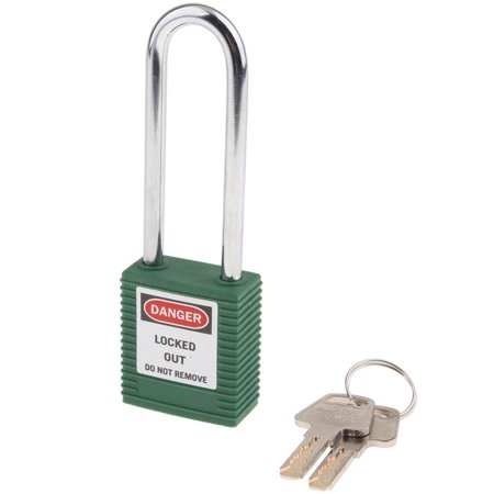 Padlock Padlock Different Key 76 Mm Metal Exterior , Green, 76mm ...