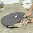 Platter Storage Case - 20" x 15" with Padded Interior and Label Holder ...