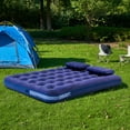 Honeydrill Full Size Inflatable Mattress with Flocking Air Bed, Two ...