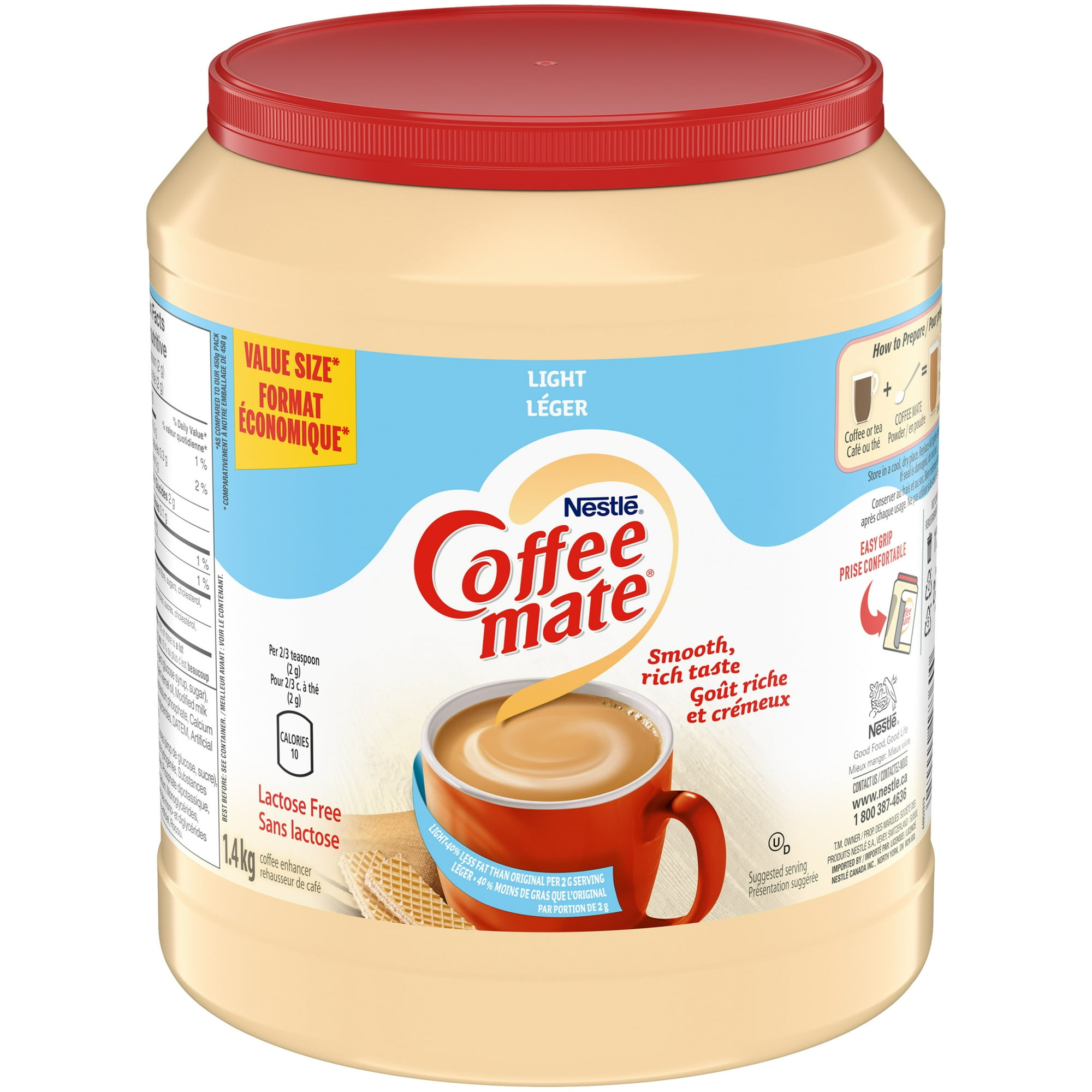 Click here for Coffee Mate Light Powder 1.4 Kg prices