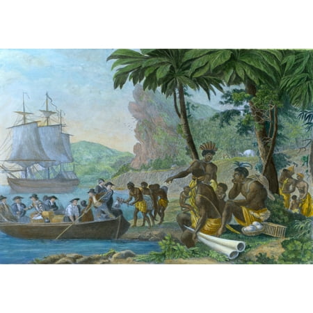 Europeans Trading With West Africans In The 18Th Century. Africans ...