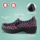 Hawkwell Pro Leather Nurse Clogs for Women - Lightweight Slip Resistant ...