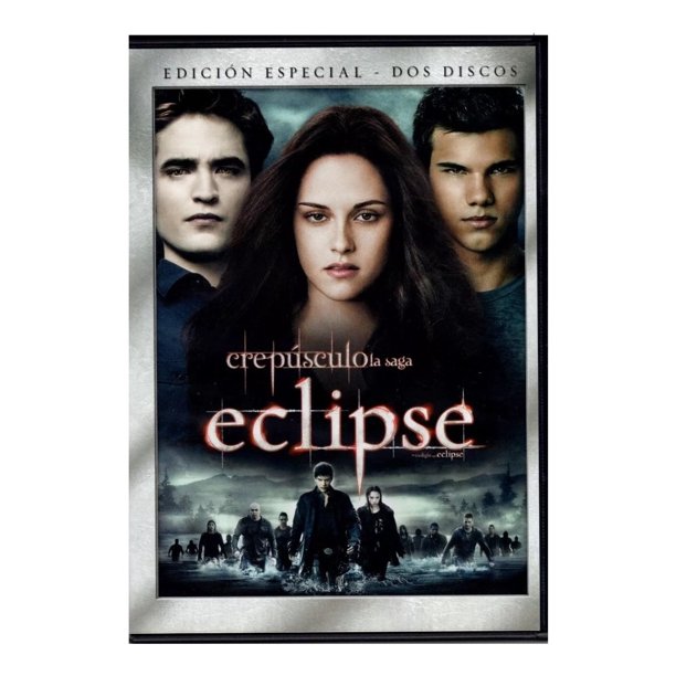 Eclipse Kristen Stewart Pelicula Dos Discos Dvd Zima DVD | Bodega Aurrera en línea